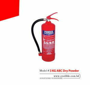 3 KG ABC Dry Powder Fire Extinguisher Price - Credible BD