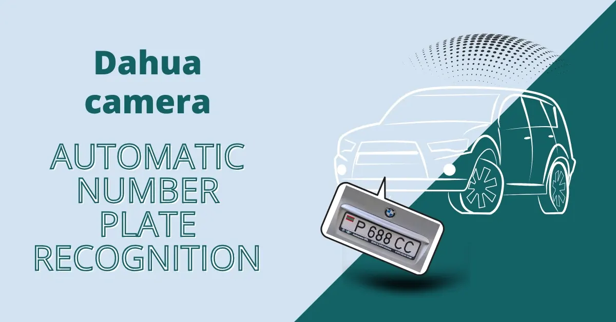 Dahua Automatic License Plate Recognition Camera In Bangladesh